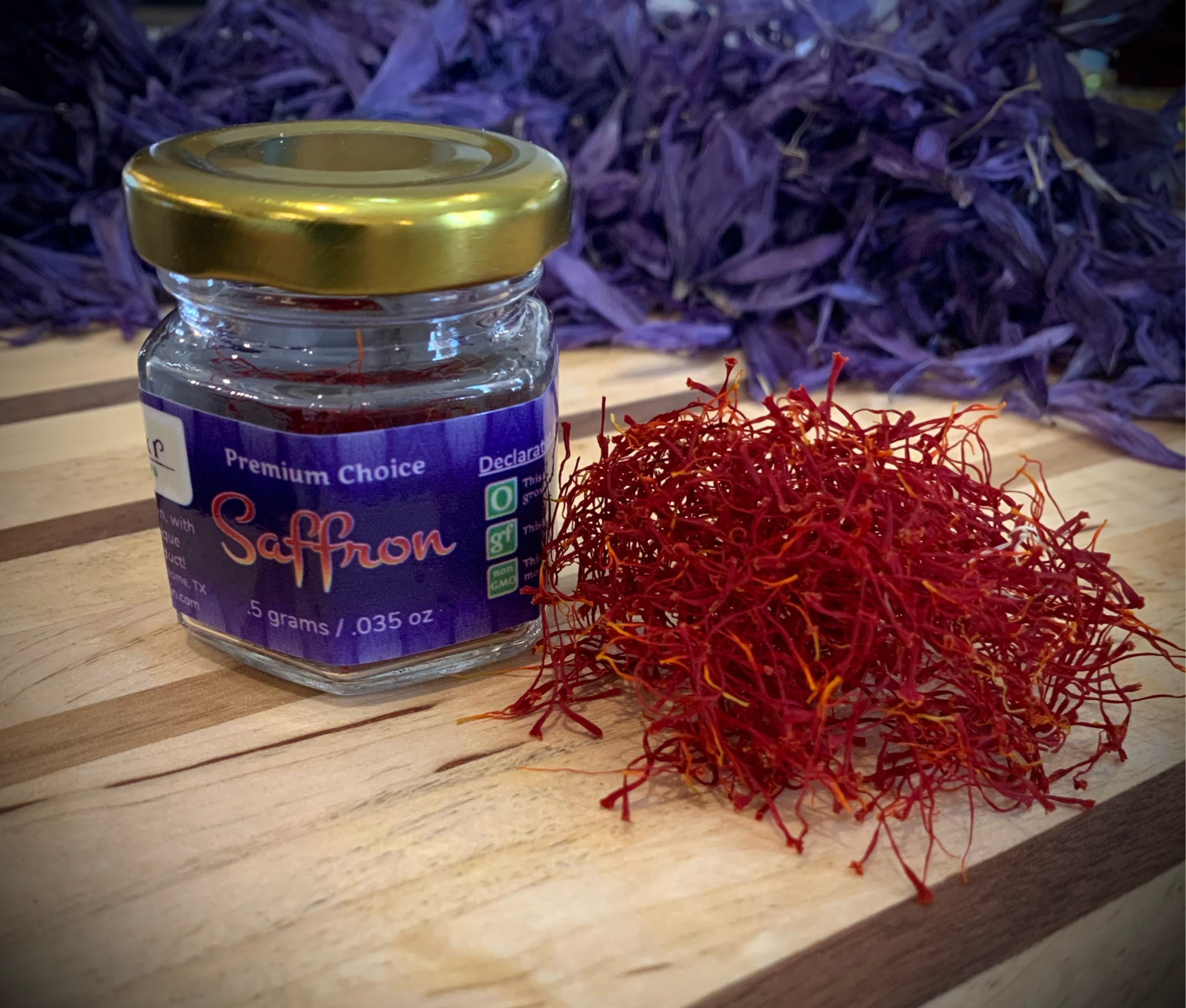 Texas-Grown Saffron